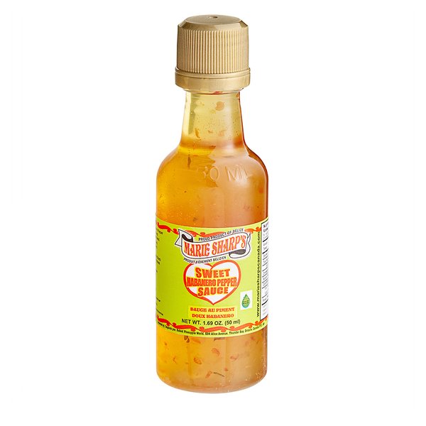 [해외직구]마리 샤프 스위트 하바네로 핫소스 50ml 24팩 Marie Sharps Sweet Habanero Hot Sauce ...