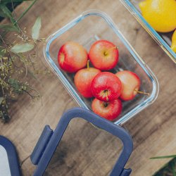 글라쎄 내열유리 밀폐용기 직사각 460ml - SSG.COM