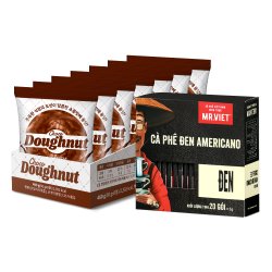 미스터비엣 블랙 40g[20포]& 초코퐁당도나스 60g_8개 - SSG.COM