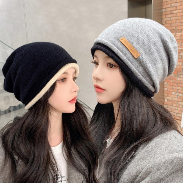 여성 레이어드 스타일 니트비니 ELM-150 - SSG.COM