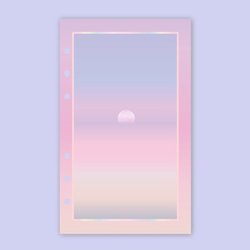 [A6] 6공 다이어리 리필 속지_선셋 - SSG.COM