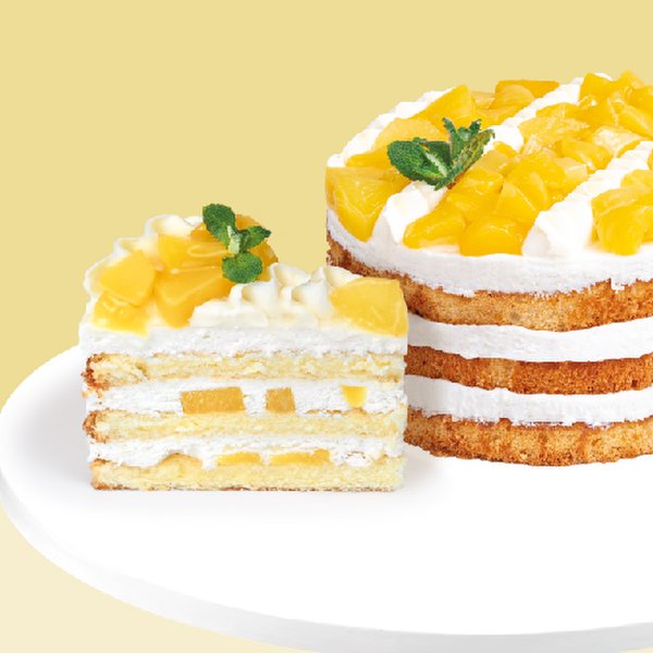 임페리아 생크림 복숭아 케이크 Peach Cake 750g 냉동 - SSG.COM