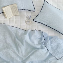 [파르페by알레르망] 슬러시 냉감 시어서커 홑겹 여름이불패드세트S/SS - SSG.COM
