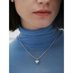 [단독][925 silver] Un.silver.170 / rov heart necklace - SSG.COM