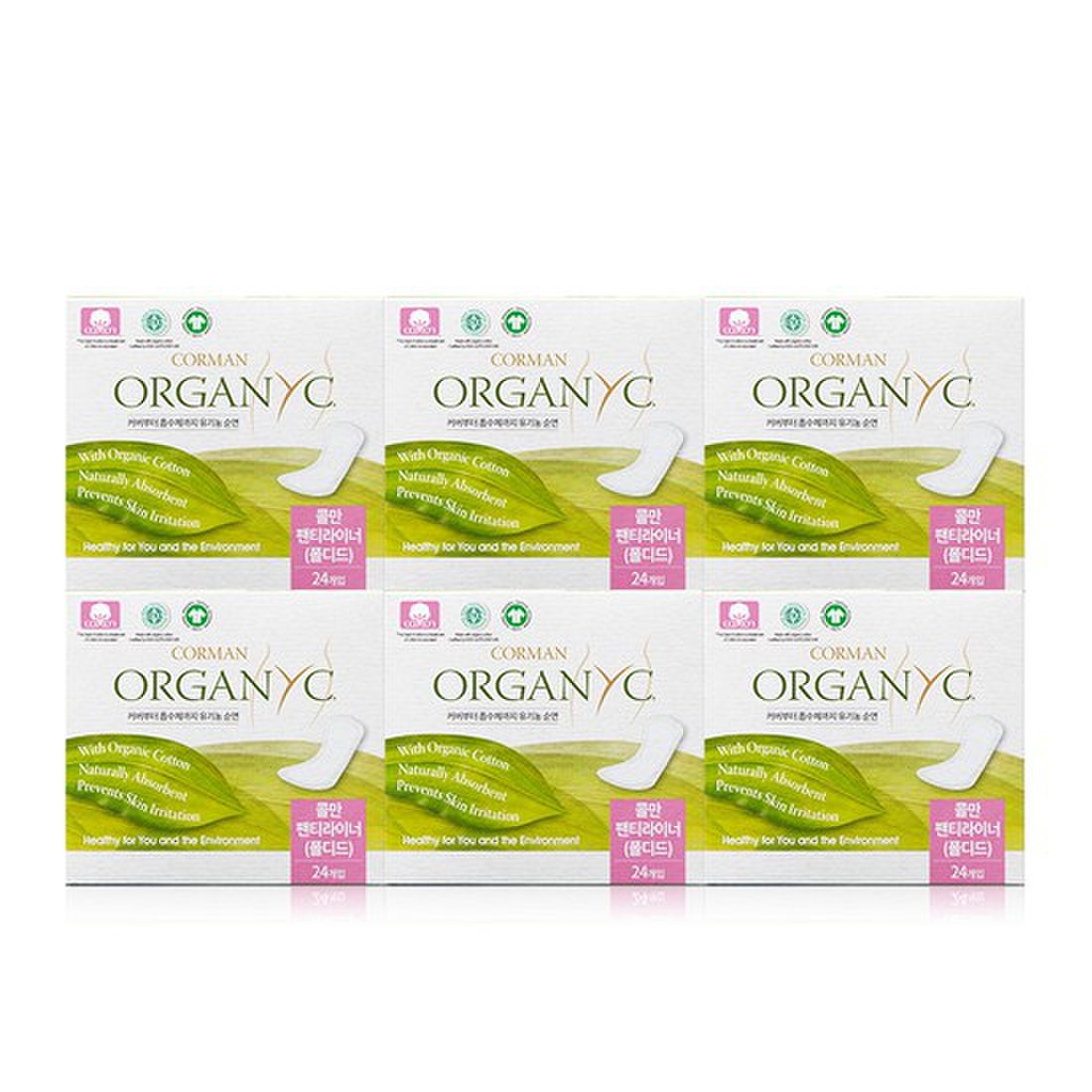 [콜만] 팬티라이너 폴디드 24매X6개 , 믿고 사는 즐거움 SSG.COM