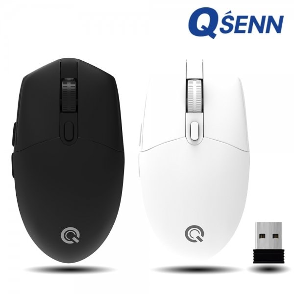 QSENN M1000 무선 마우스 (화이트) - SSG.COM
