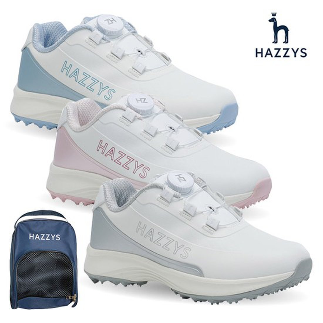 [헤지스 HAZZYS] 2023 여성 프리락 스파이크리스 골프화 HZSH-006L, 믿고 사는 즐거움 SSG.COM
