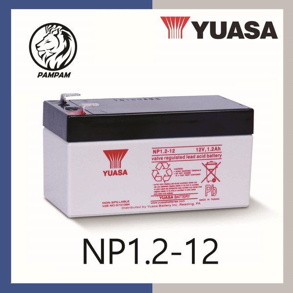 YUASA NP1.2-12 12V 1.2Ah UPS 배터리 국내재고유 - SSG.COM