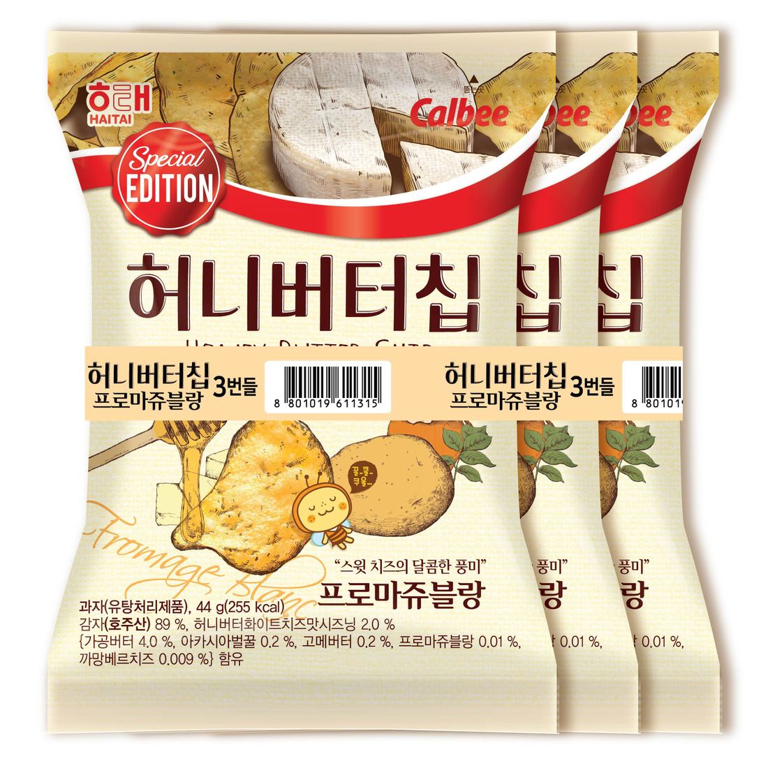 해태 허니버터칩 프로마쥬블랑3번들132g , 믿고 사는 즐거움 SSG.COM