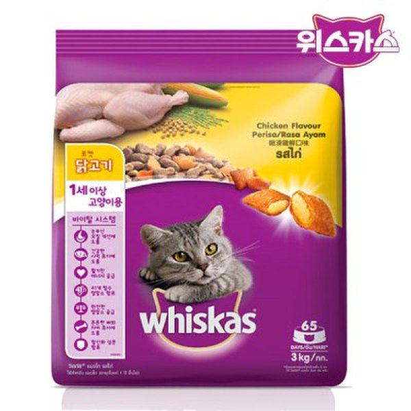 위스카스 포켓 닭고기 3kg - SSG.COM