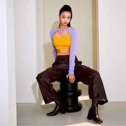 [TOPGIRL] OPEN SLIT LEATHER PANTS_T226BT710(RC) - SSG.COM