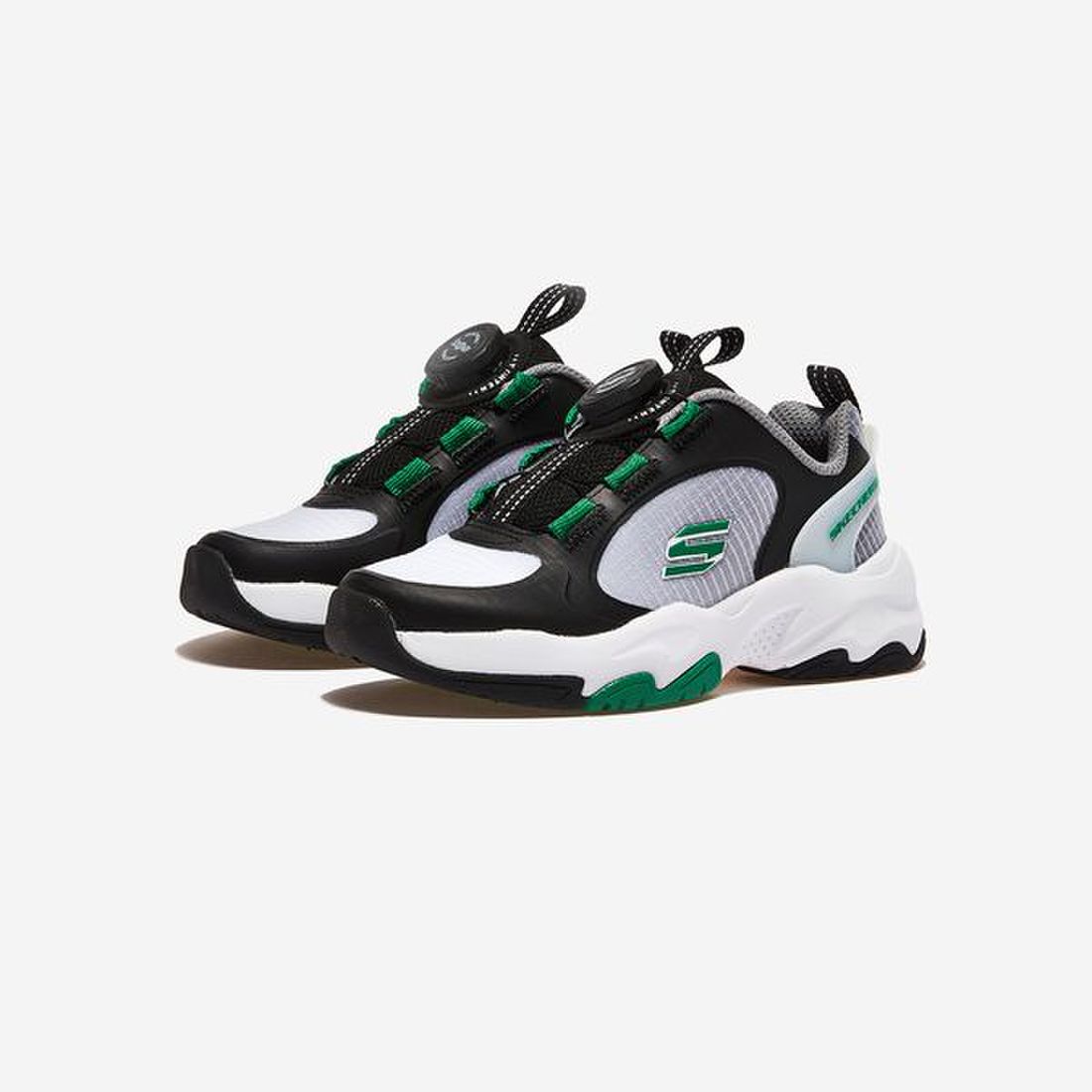 [ABC마트키즈] 스케쳐스 아동 다이얼 운동화 레트로 테크 405264L BKW_분당점, 믿고 사는 즐거움 SSG.COM