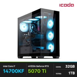 아이코다 ( i7-14700KF / RTX5070Ti ) DS900B 게이밍 데스크탑 컴퓨터 조립PC - SSG.COM