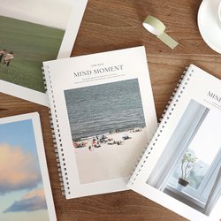 마음사진 스프링노트 (라인 B5) - SSG.COM