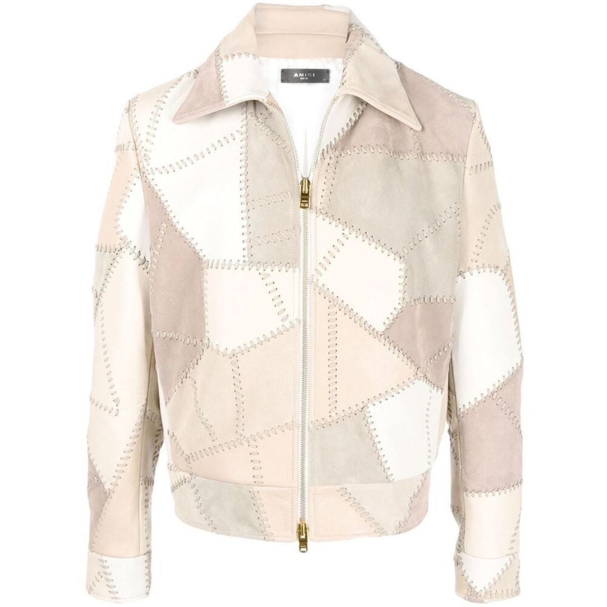 SS22 아미리 Leather Jacket Outerwear Amiri NEUTRALS MLJ001 260 - SSG.COM