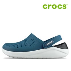 크록스 샌들/26- 204592-4SB/ LiteRide Clog Vivid Blue Almost White - SSG.COM