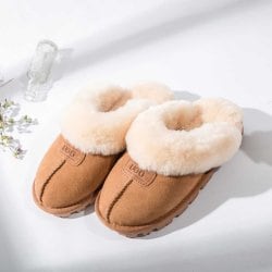 [빠른출고] 어그 슬리퍼 호주 오즈웨어 UGG 코케트 천송이 슬리퍼 체스트넛 OB114 - SSG.COM