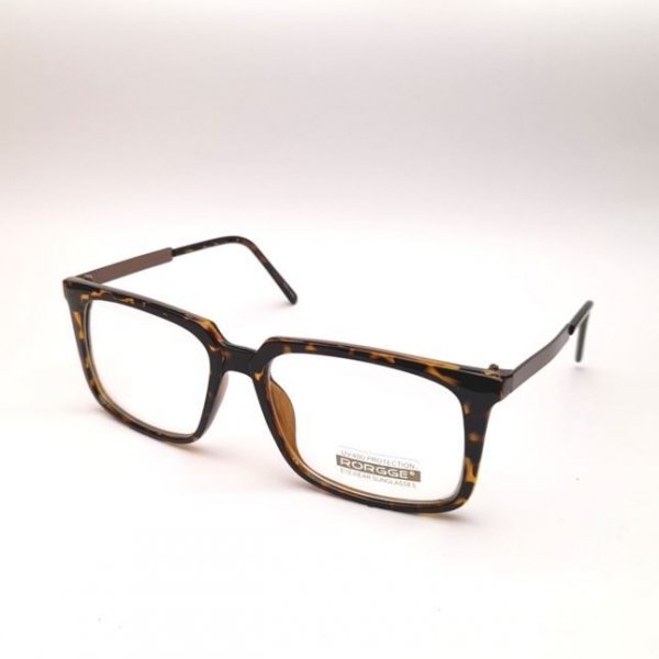 안경 안경테 사각 메탈+뿔테 패션 RORGGE 3050 - SSG.COM