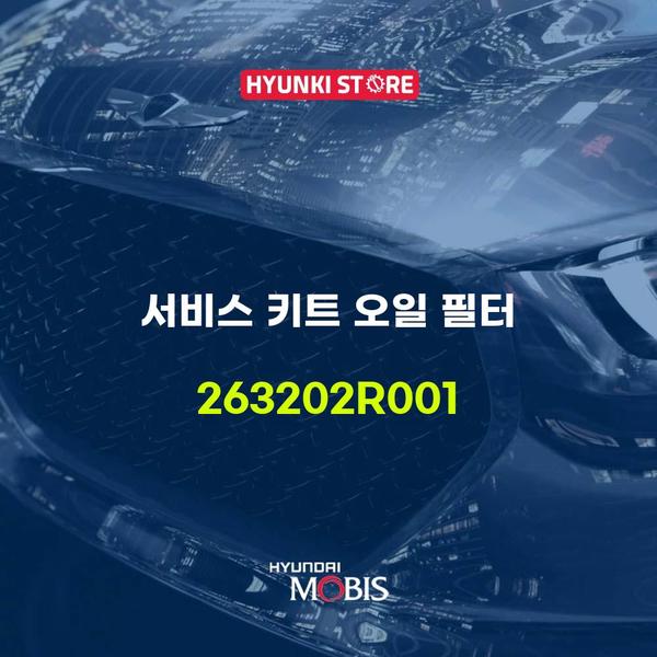 현대모비스서비스 키트 오일 필터 (263202R001) - SSG.COM