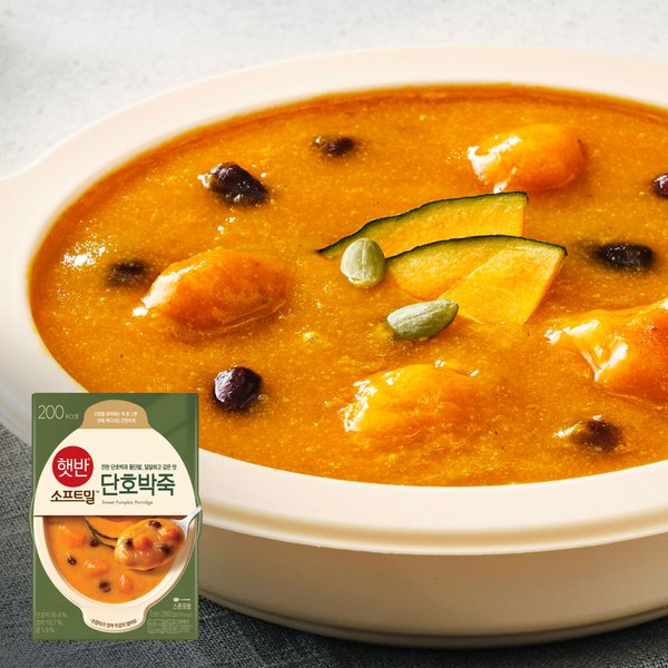 [본사배송] 햇반 단호박죽 280g X 24개 (1BOX) - SSG.COM