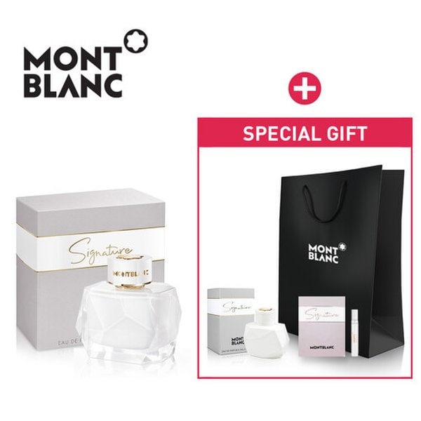 몽블랑 시그니처 우먼 EDP 50ml + 몽블랑 쇼핑백 - SSG.COM