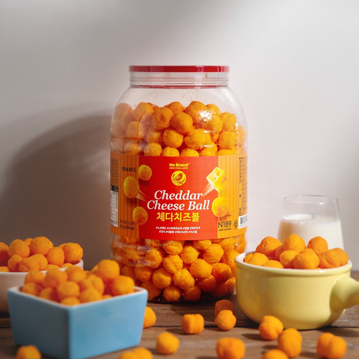 노브랜드 체다치즈볼 370g - SSG.COM