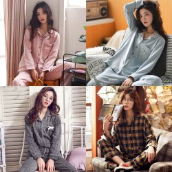 2027 여성 잠옷 면 파자마 세트 (5type) - SSG.COM