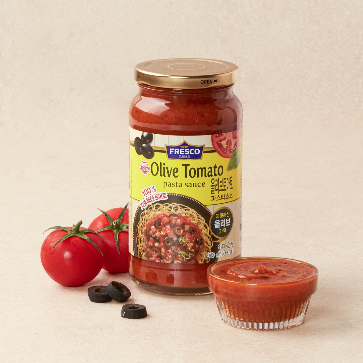 오뚜기 프레스코 파스타소스 600g(올리브 토마토) - 이마트몰