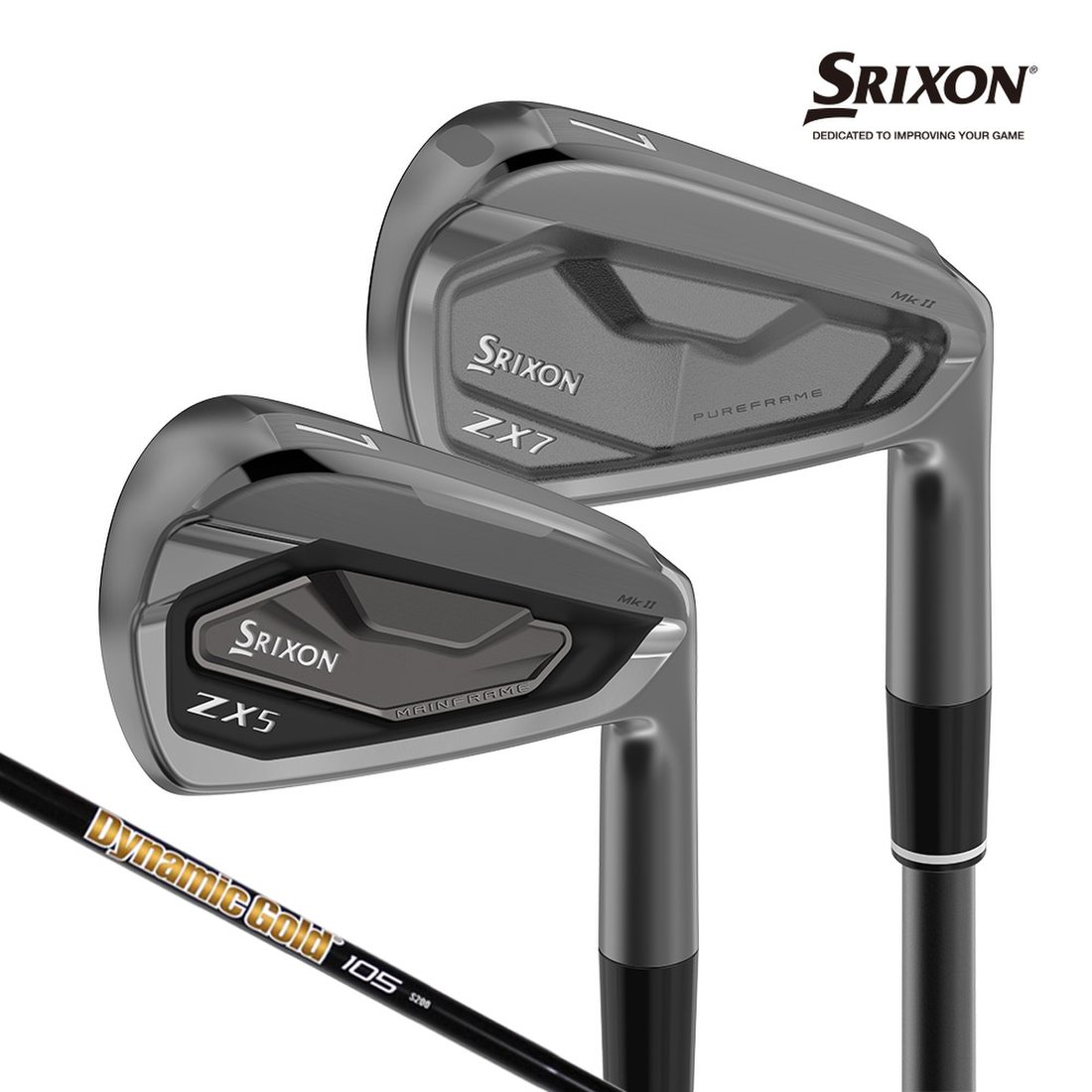 (한정판 웨지 증정)스릭슨 24 ZX5/ZX7 MK2 스틸 블랙 한정판 7아이언세트, 믿고 사는 즐거움 SSG.COM