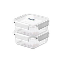 글라스락 퓨어 화이트 정사각 1,130ml 2개 세트 - SSG.COM