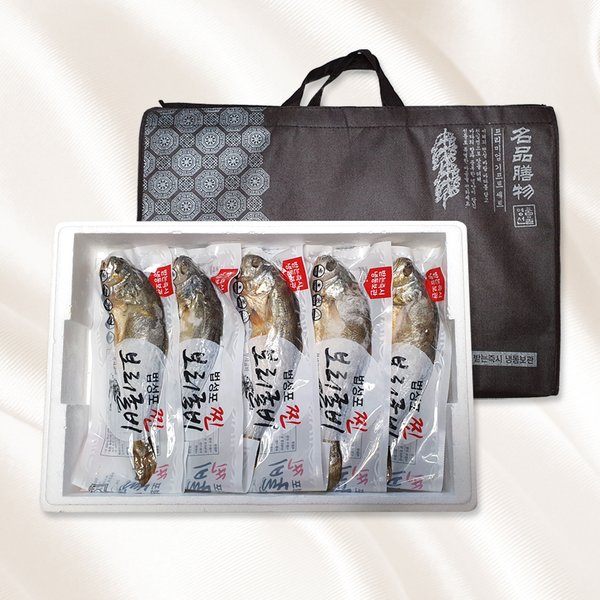 영광 법성포 찐 보리굴비 5미 선물세트(굴비:5미 190g내외/28~29cm내외) - SSG.COM