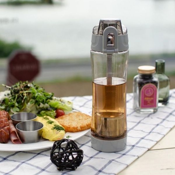 촘촘한 거름망 원터치 녹차물병 600ml X ( 2매입 ) - SSG.COM