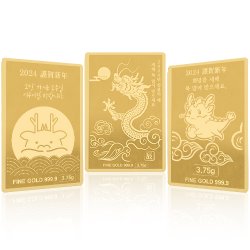 순금 골드바 3.75g 24K [2024년 새해 용] . - SSG.COM