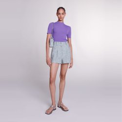 [24SS 시즌오프 20%][24SS] 하이웨이스트 트위드 쇼츠 JAS24CP - SSG.COM