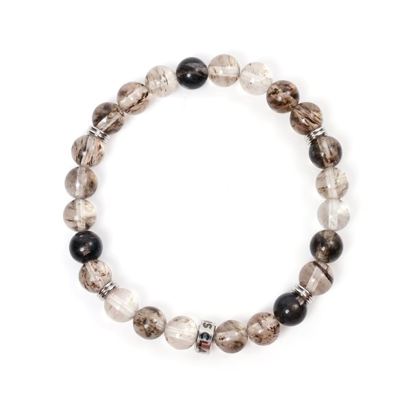 블랙워터 써지컬스틸 믹스 원석팔찌 (C2101-AC759_BK) - SSG.COM