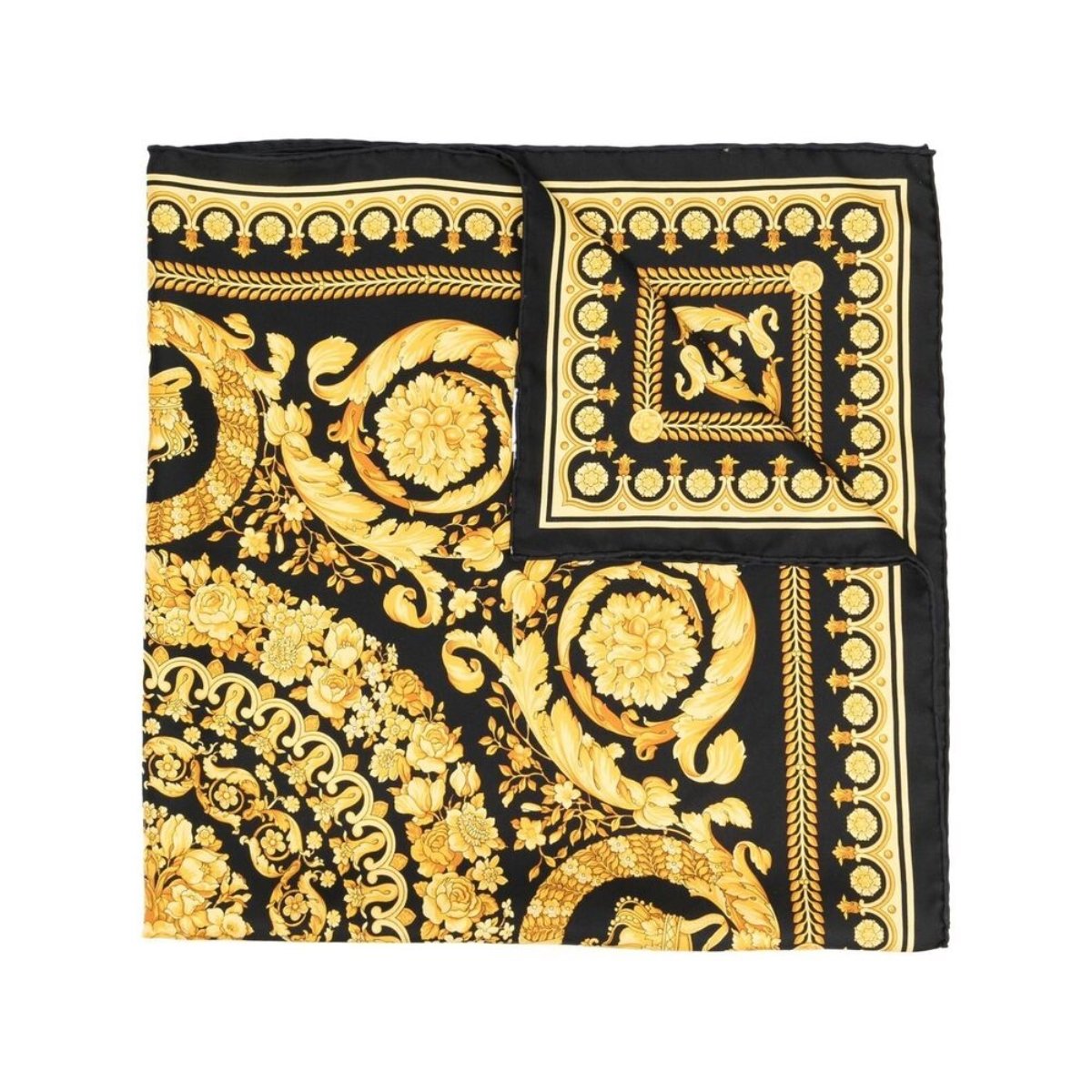 베르사체 Scarf Versace Scarf 1A04577 1001600 5B000 YELLOW/BLACK - SSG.COM