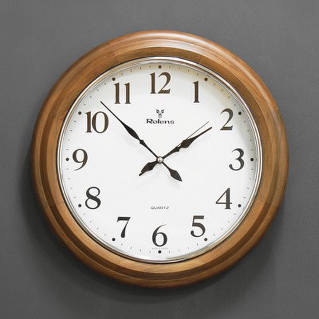 (kyos034)WD400 원목도금링 벽시계 (저소음)(지름 40cm), 믿고 사는 즐거움 SSG.COM