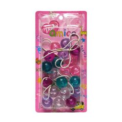 헤어끈 머리끈 핑키 pinky 클리어 방울끈 10P X ( 2매입 ) - SSG.COM