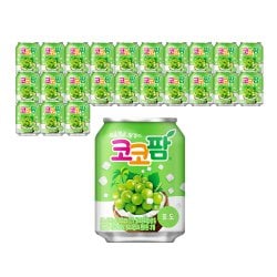 [코카콜라직영] 코코팜 포도 238ml캔 24입 - SSG.COM