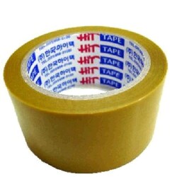 한국하이텍 OPP박스테이프(불투명) 50mm*40M - SSG.COM