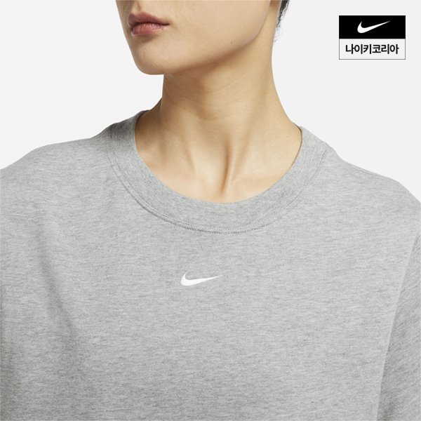 여성 나이키 스포츠웨어 에센셜 박시 티셔츠 DD1238-063, 믿고 사는 즐거움 SSG.COM
