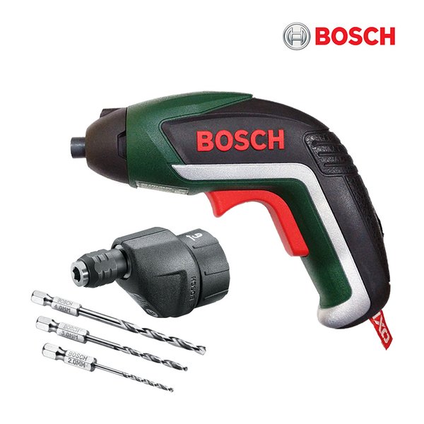 보쉬 3.6V 전동드라이버 IXO 5 + 드릴링 아답터 액세서리10P포함/컴팩트사이즈/틴케이스포함 - SSG.COM