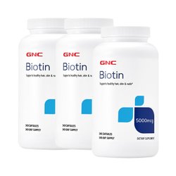 [해외직구] 지앤씨 비오틴5000 240캡슐 x3 - SSG.COM