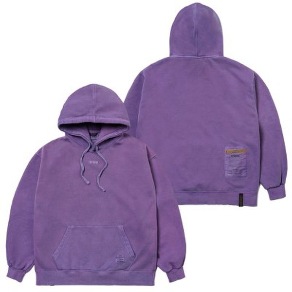 22 SCRAPE PIGMENT OVERSIZED HEAVY SWEAT HOODIE PURPLE - SSG.COM
