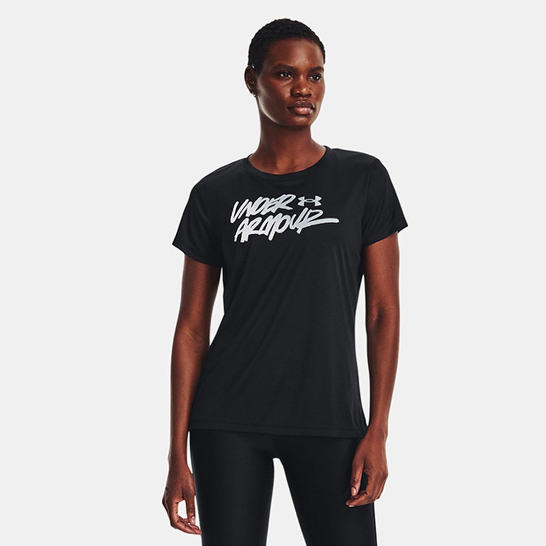 언더아머반팔티 EQJ 1377010-001 여성 UA 벨로시티 Gradient 워드마크 반팔, 믿고 사는 즐거움 SSG.COM