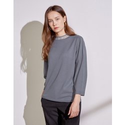 [21FW] 그레이 단색 울혼방 니트 DLSW1CY83G1 - SSG.COM