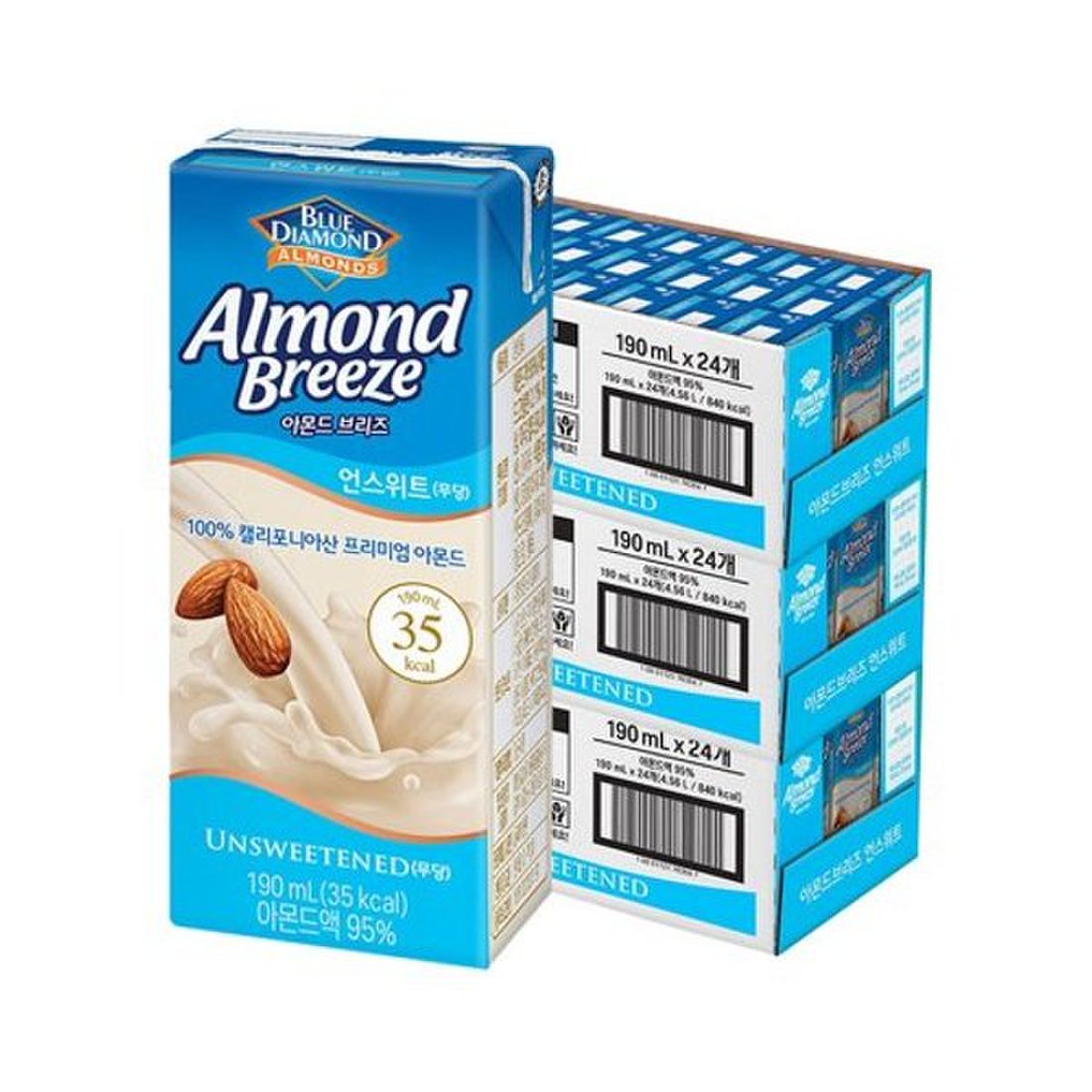 [매일유업] 아몬드브리즈 언스위트 190ml 72팩, 믿고 사는 즐거움 SSG.COM