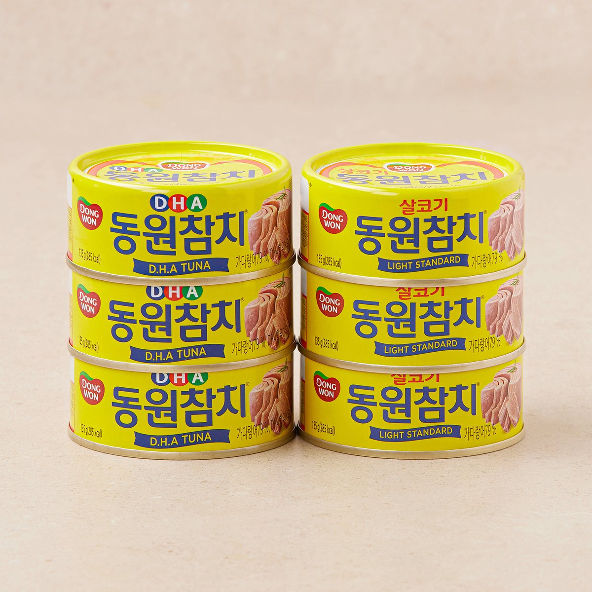 동원 살코기참치135g*3+DHA참치135g*3 - SSG.COM
