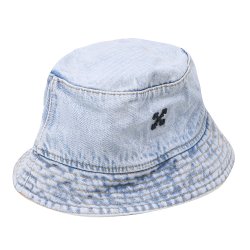 (면세판매가:406,829원)[OFF-WHITE]DENIM BUCKET HAT BLEACH NO COLOR ...