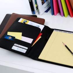 가죽 수첩 커버 노트패드 바인더 업무용 A4 - SSG.COM